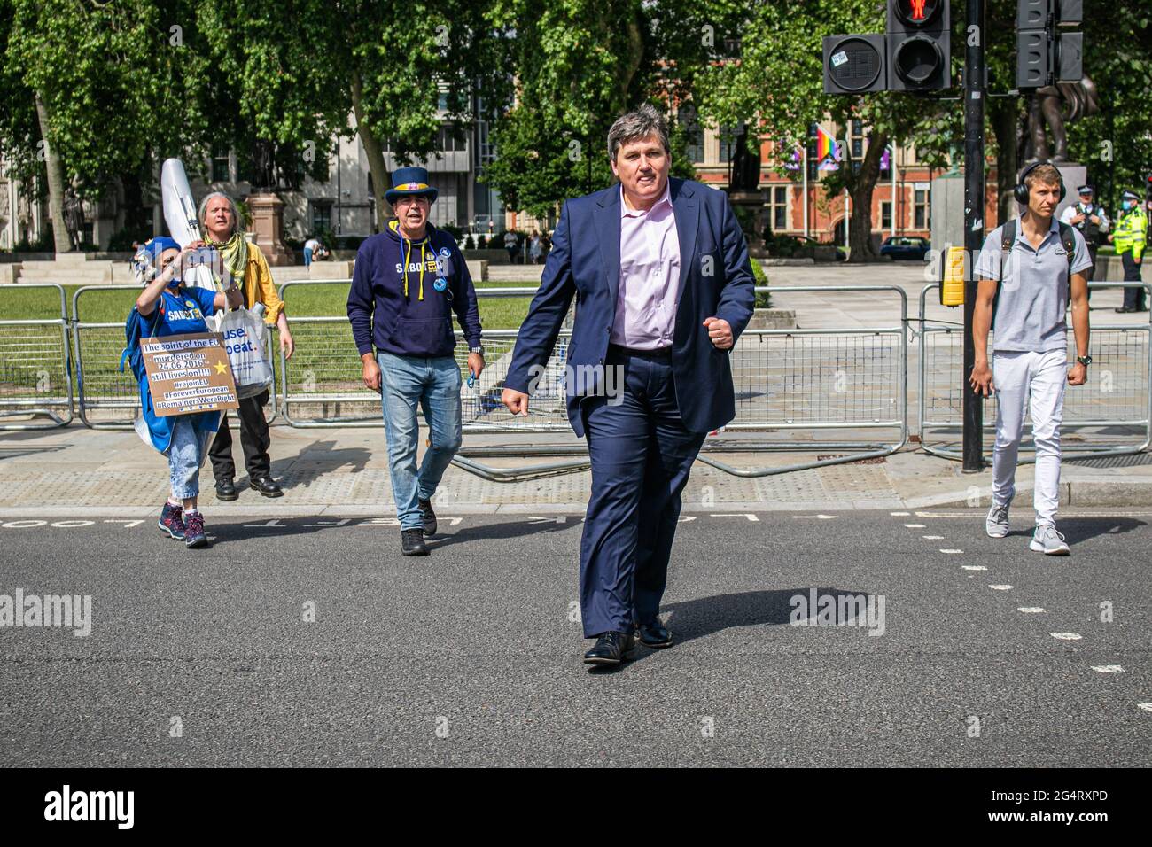 WESTMINSTER LONDON 23 June 2021. Kit Malthouse, Conservative MP for ...