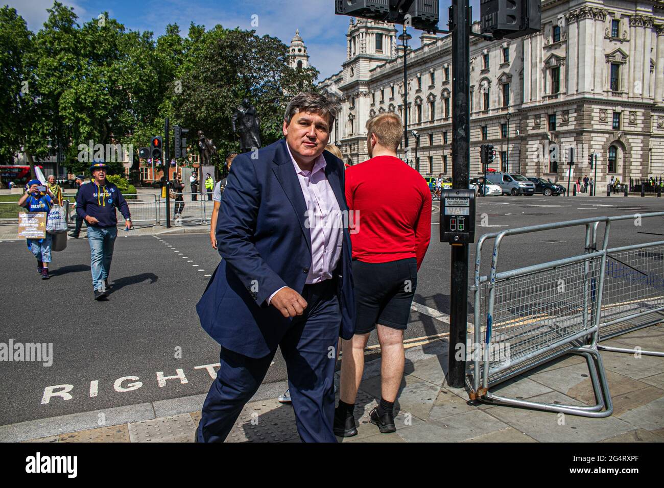 WESTMINSTER LONDON 23 June 2021. Kit Malthouse, Conservative MP for ...