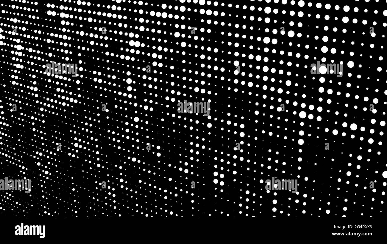 Abstract halftone texture. Vector dots background. Black particles of ...