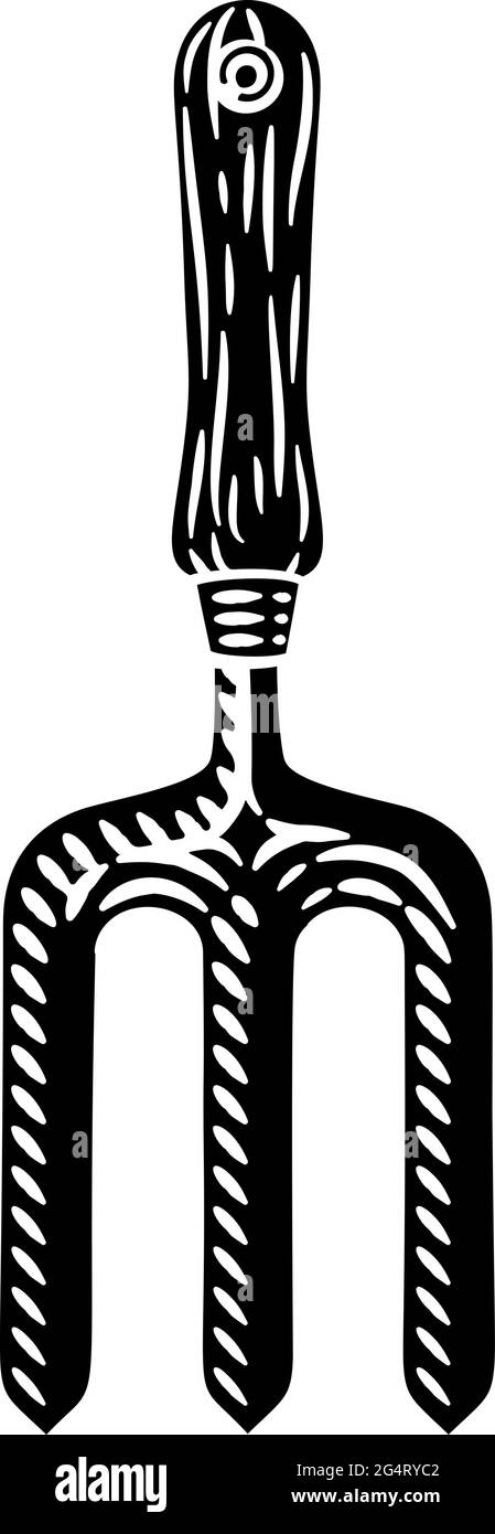 Hand draw garden white Cut Out Stock Images & Pictures - Alamy