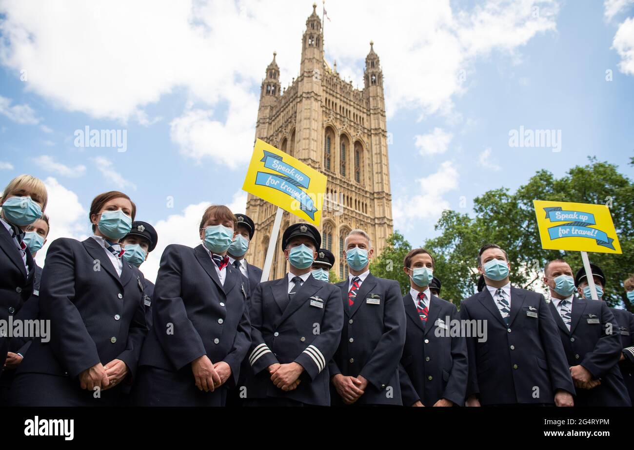 British airways cabin crew 2021 hi-res stock photography and images - Alamy