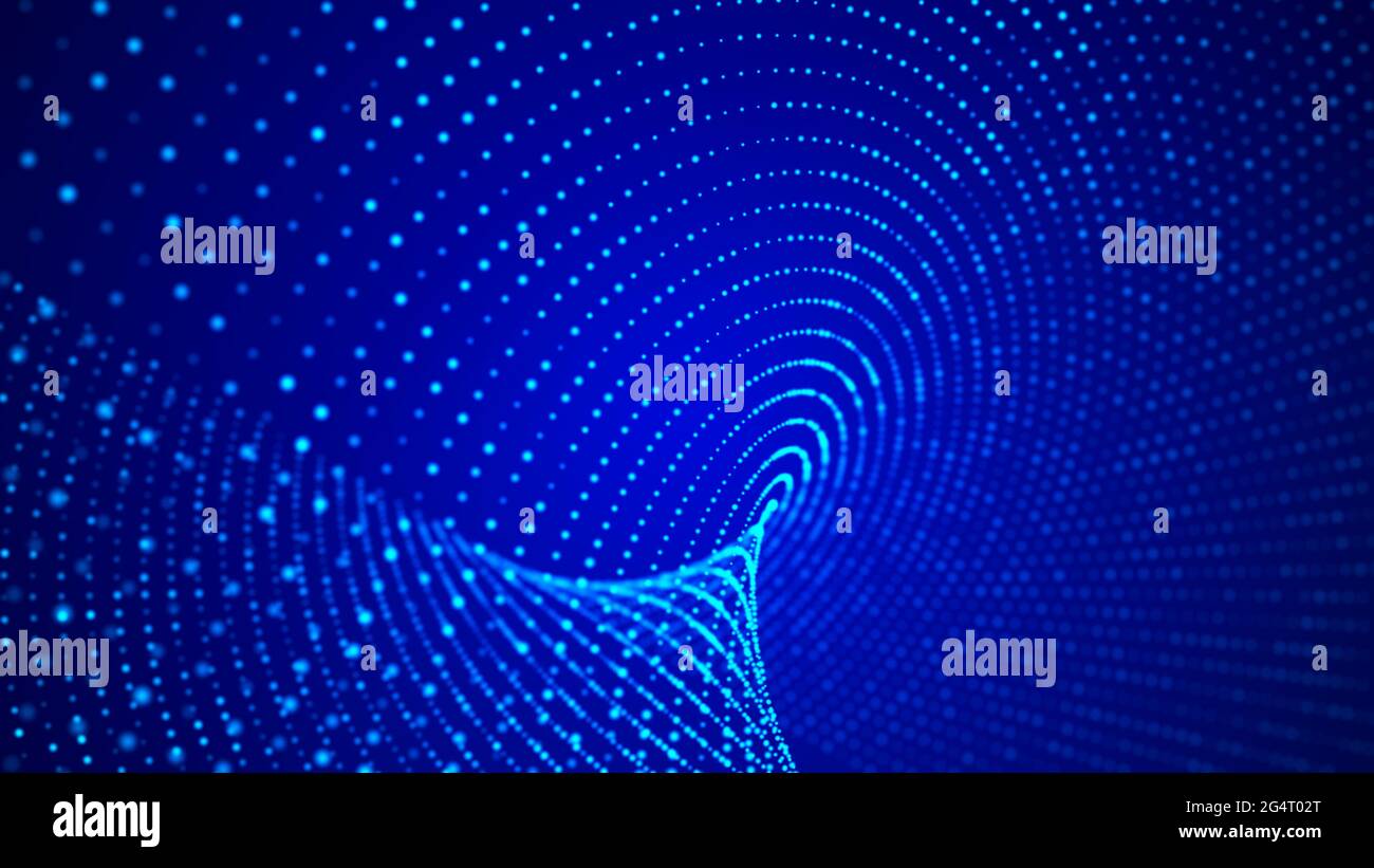 Data particle hi-res stock photography and images - Alamy