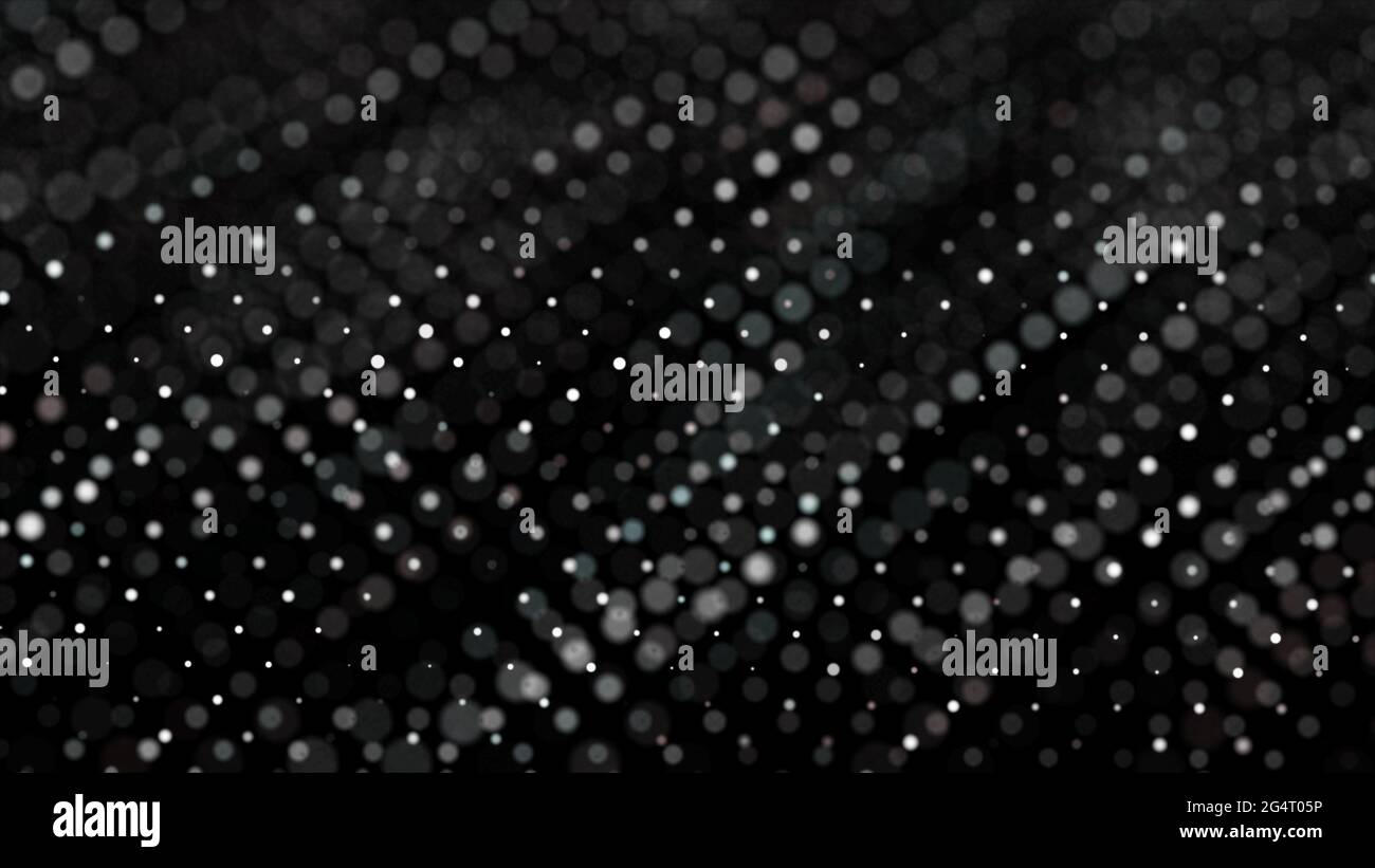 Digital background of particles. Abstract futuristic illustration. Big ...