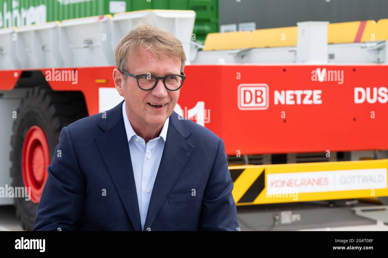 Lehrte, Germany. 23rd June, 2021. Ronald Pofalla, Member of the ...