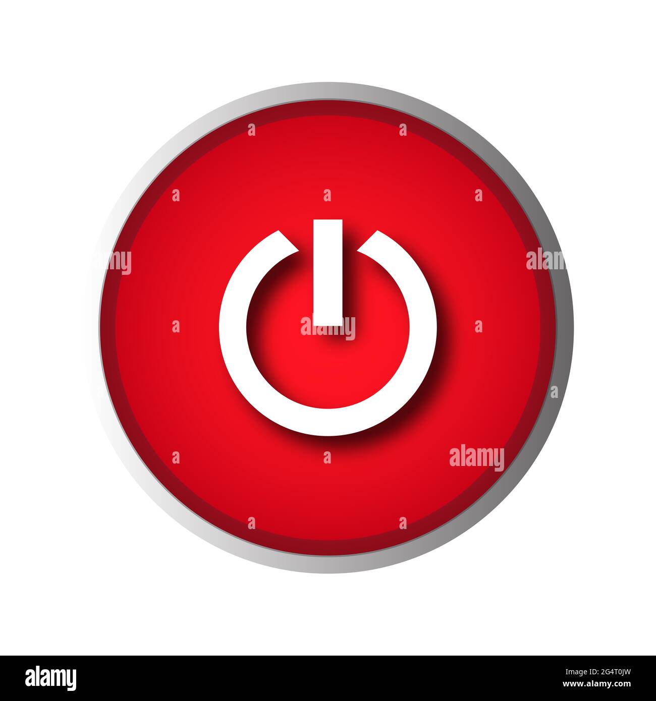 Power button logo hi-res stock photography and images - Alamy