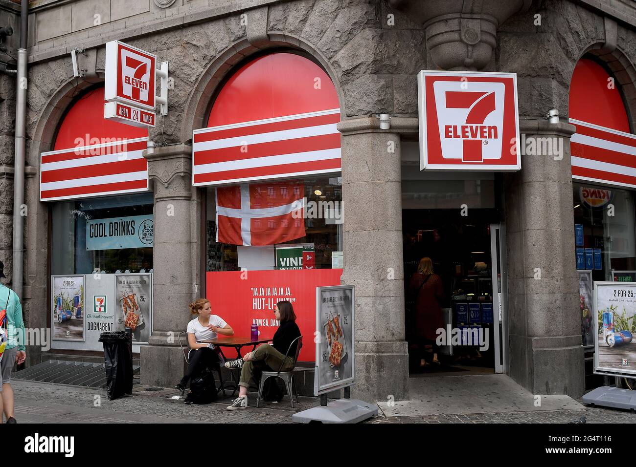 Copenhagen/ Denmark. 23 June 2021,Danes and danish business inm Denmak ...