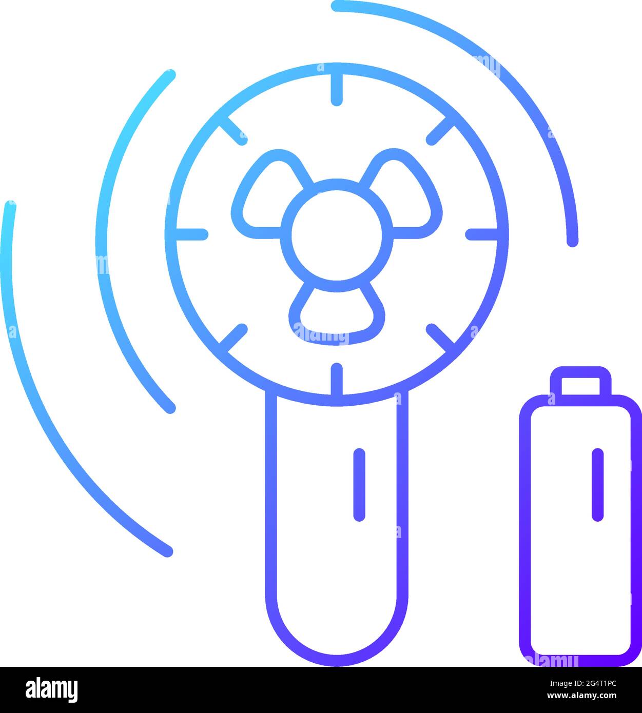 Electric fan compact Stock Vector Images - Alamy