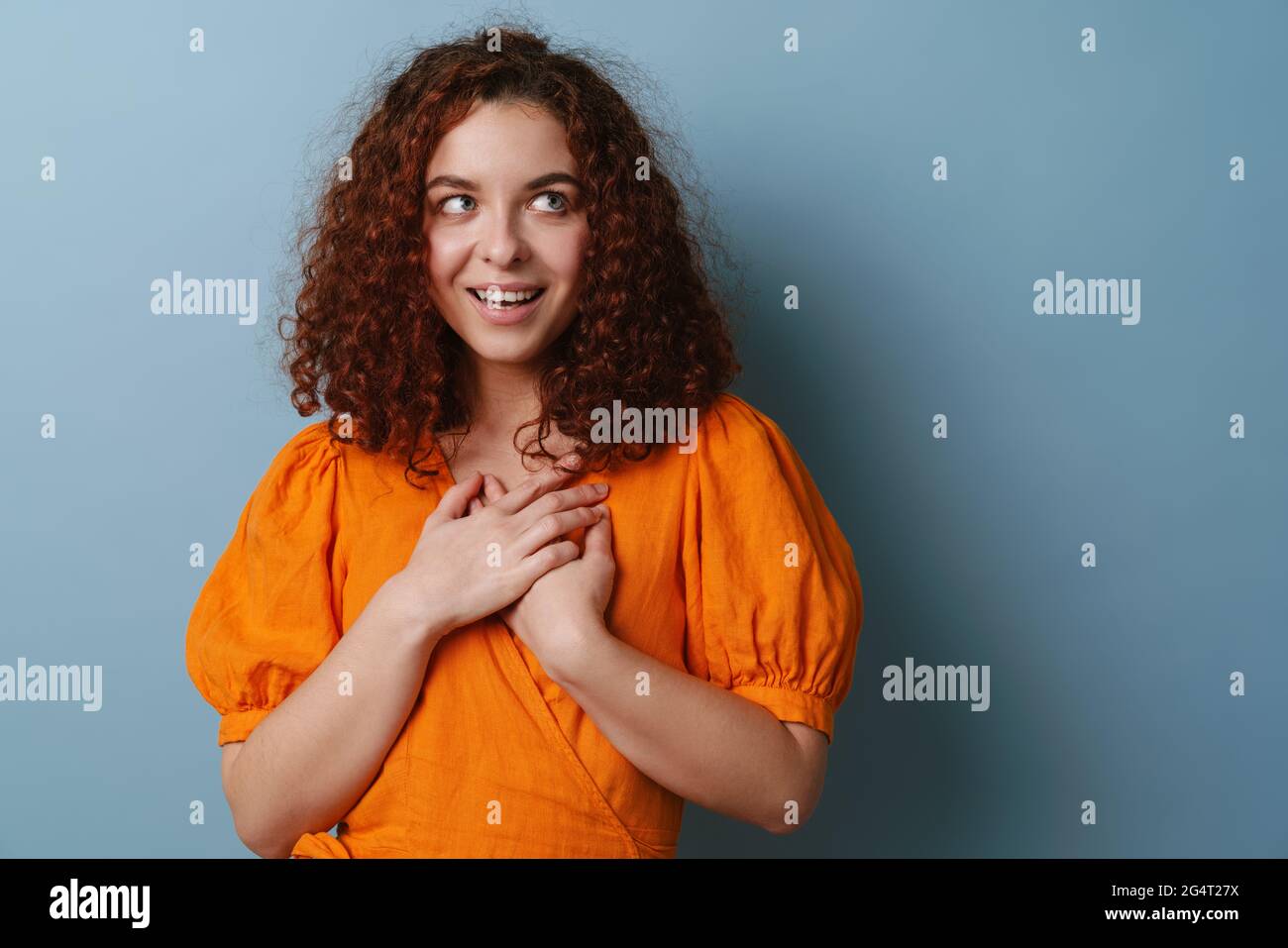 Redhead chest hi-res stock photography and images - Alamy