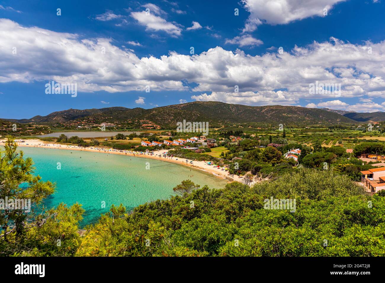 Spiaggia di monte cogoni hi-res stock photography and images - Alamy