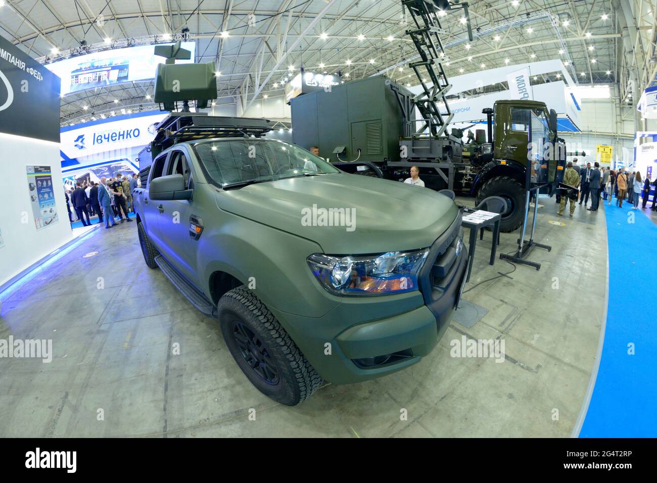 Ukrainian electronic warfare station against unmanned aerial vehicles ...