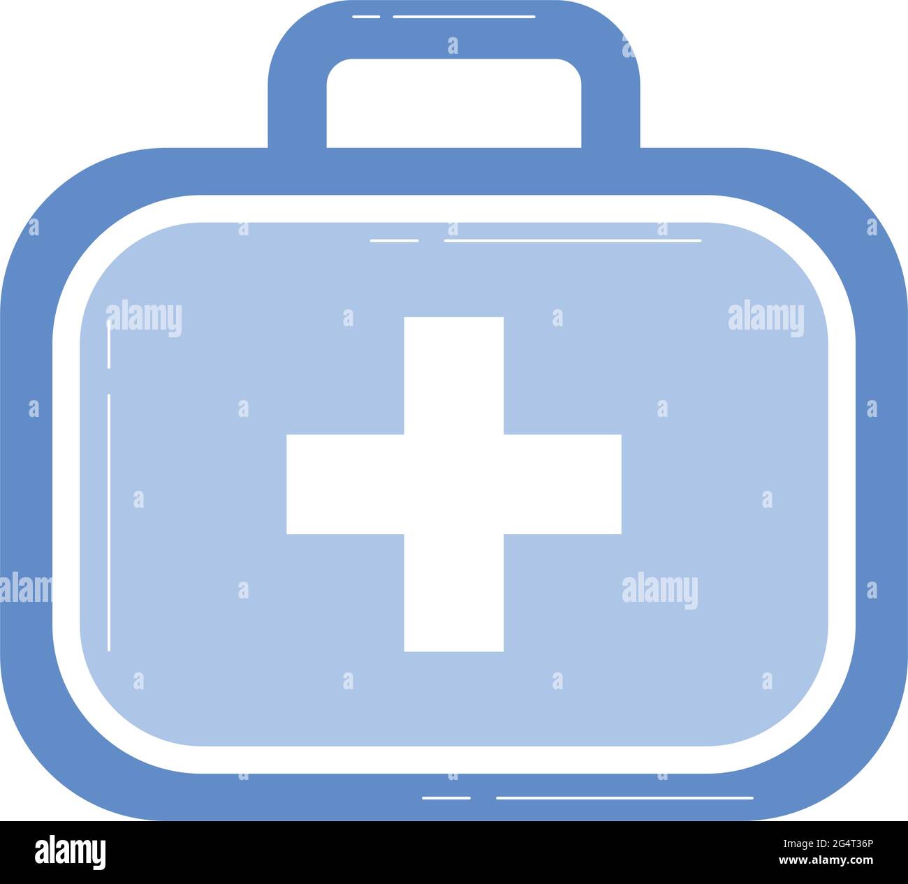 medical kit on white background Stock Vector Image & Art - Alamy