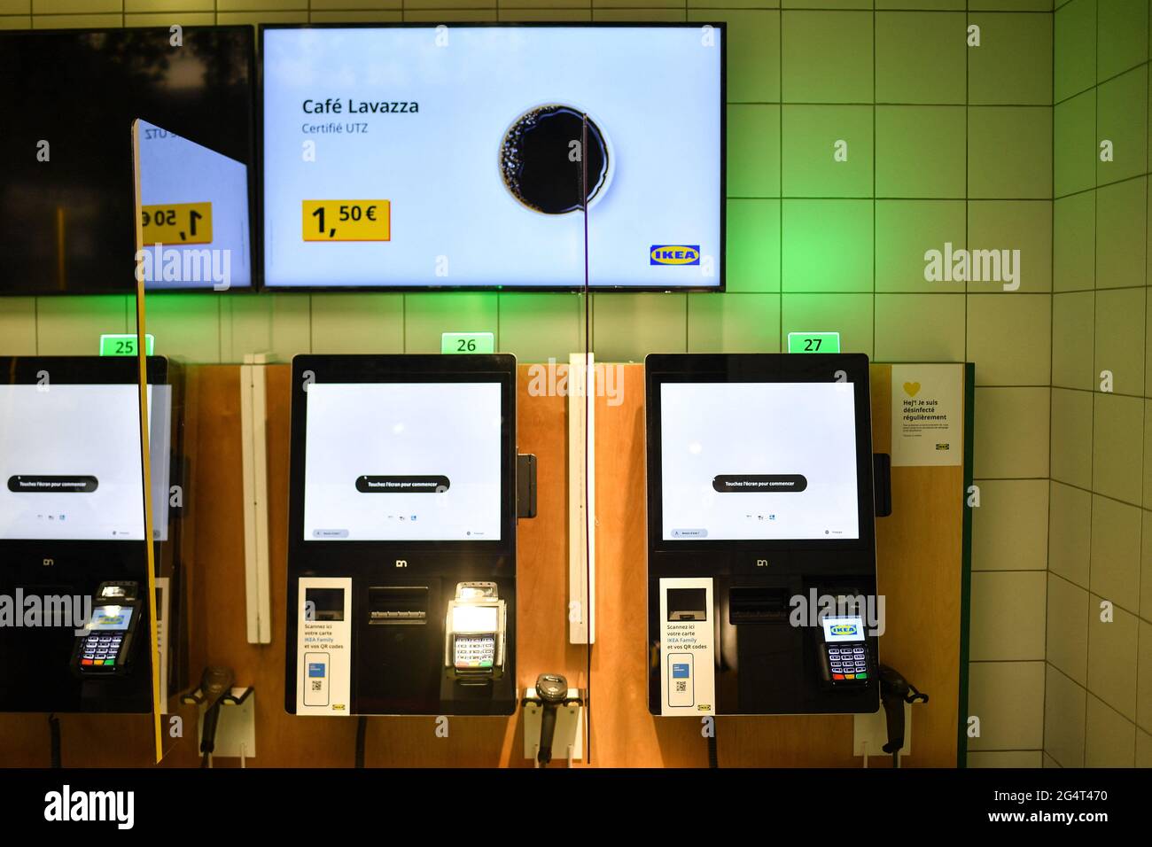 Opening of the new Ikea Decoration store located rue de Rivoli in Paris ...