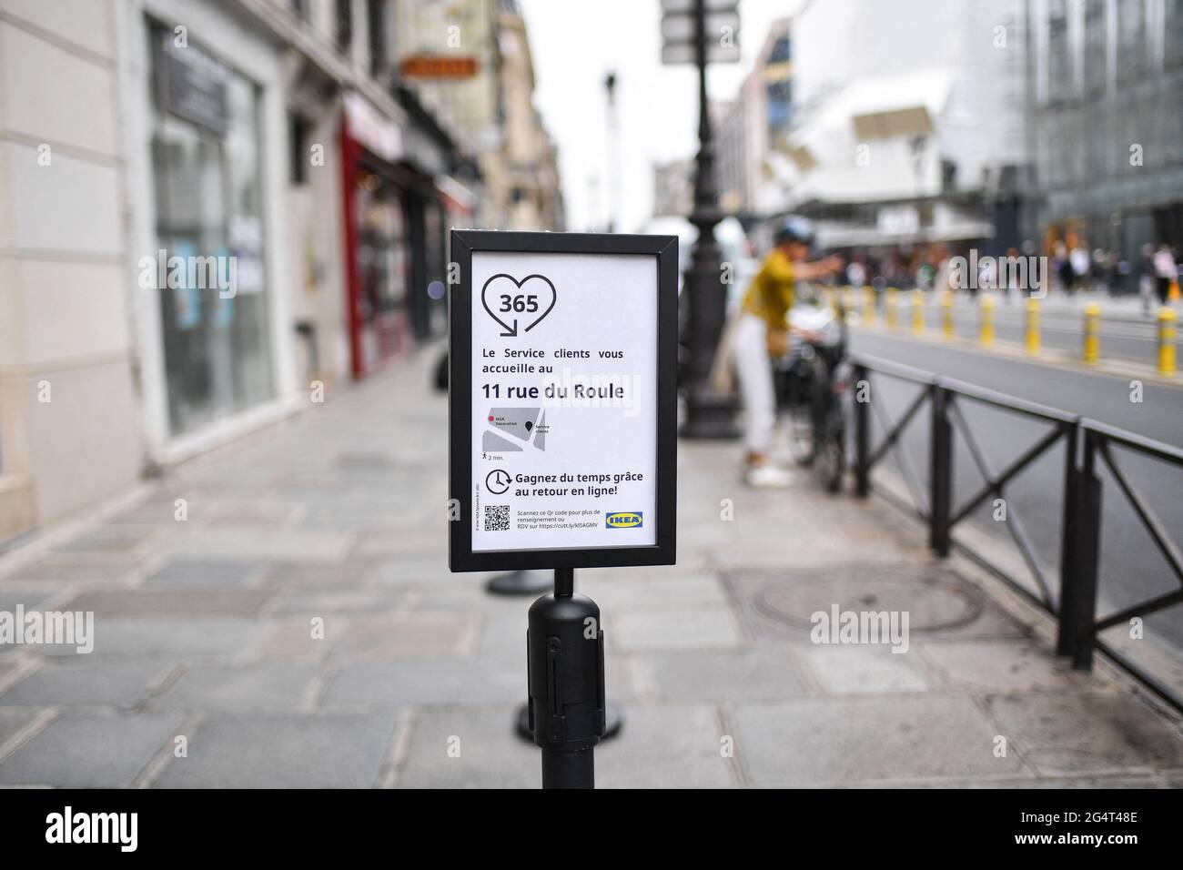 Opening of the new Ikea Decoration store located rue de Rivoli in Paris ...