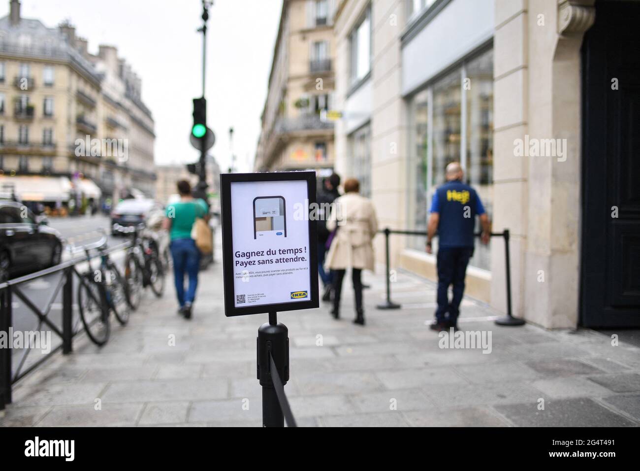 Opening of the new Ikea Decoration store located rue de Rivoli in Paris ...