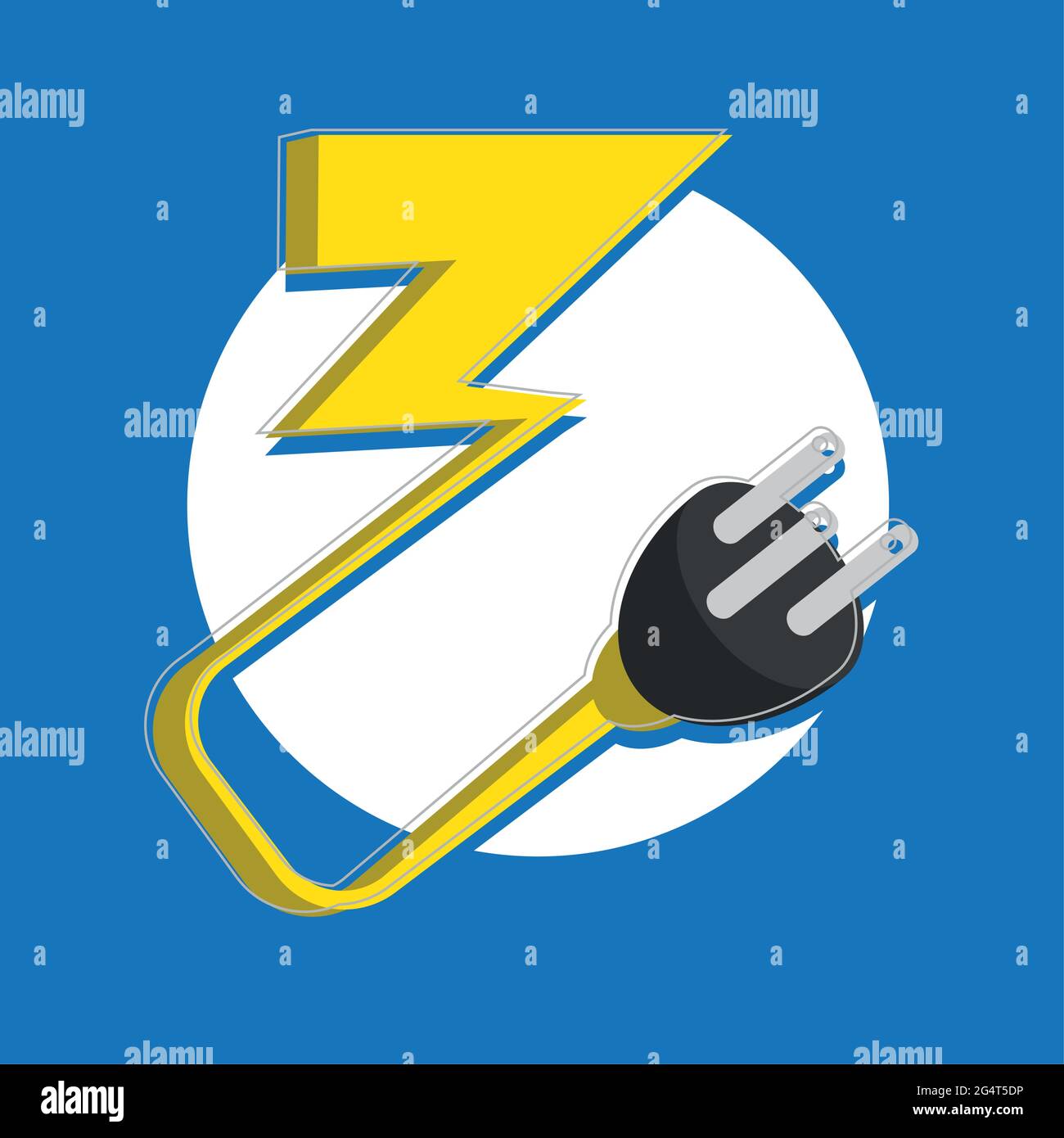 energy power plug Stock Vector Image & Art - Alamy