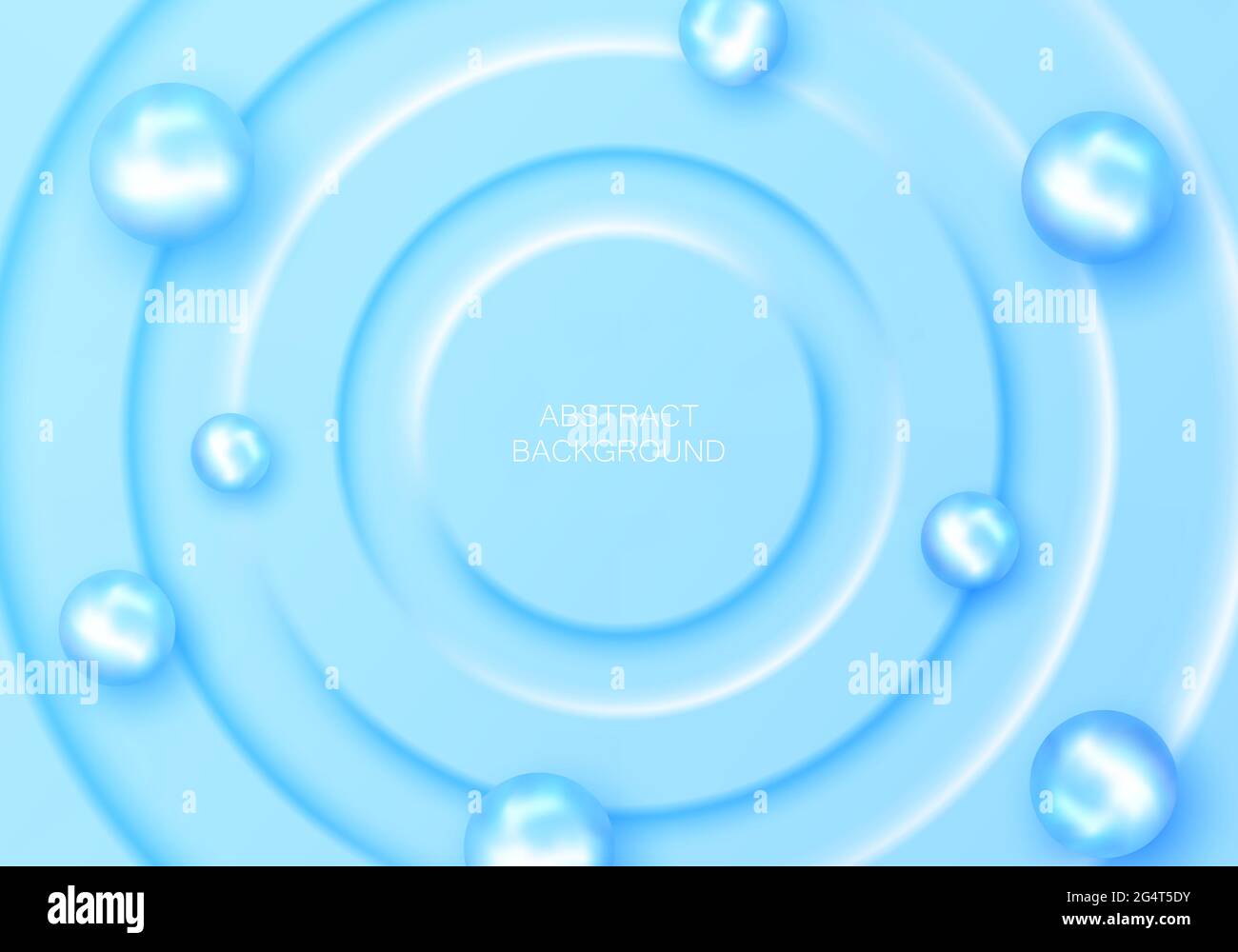 Clear water in soft Stock Vector Images - Alamy