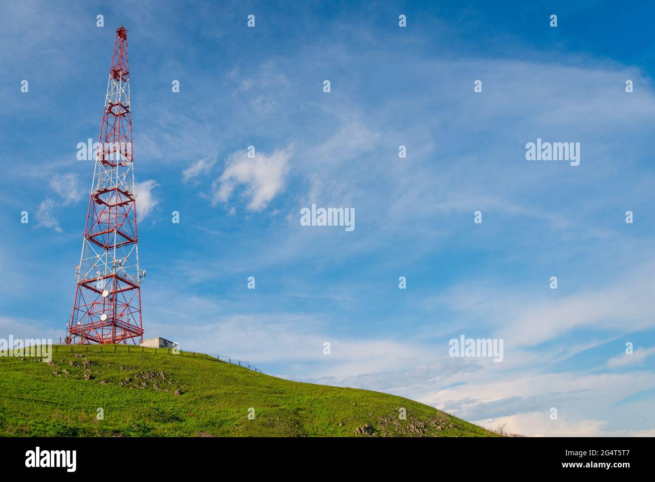 Telecommunications tower abstract hi-res stock photography and images ...