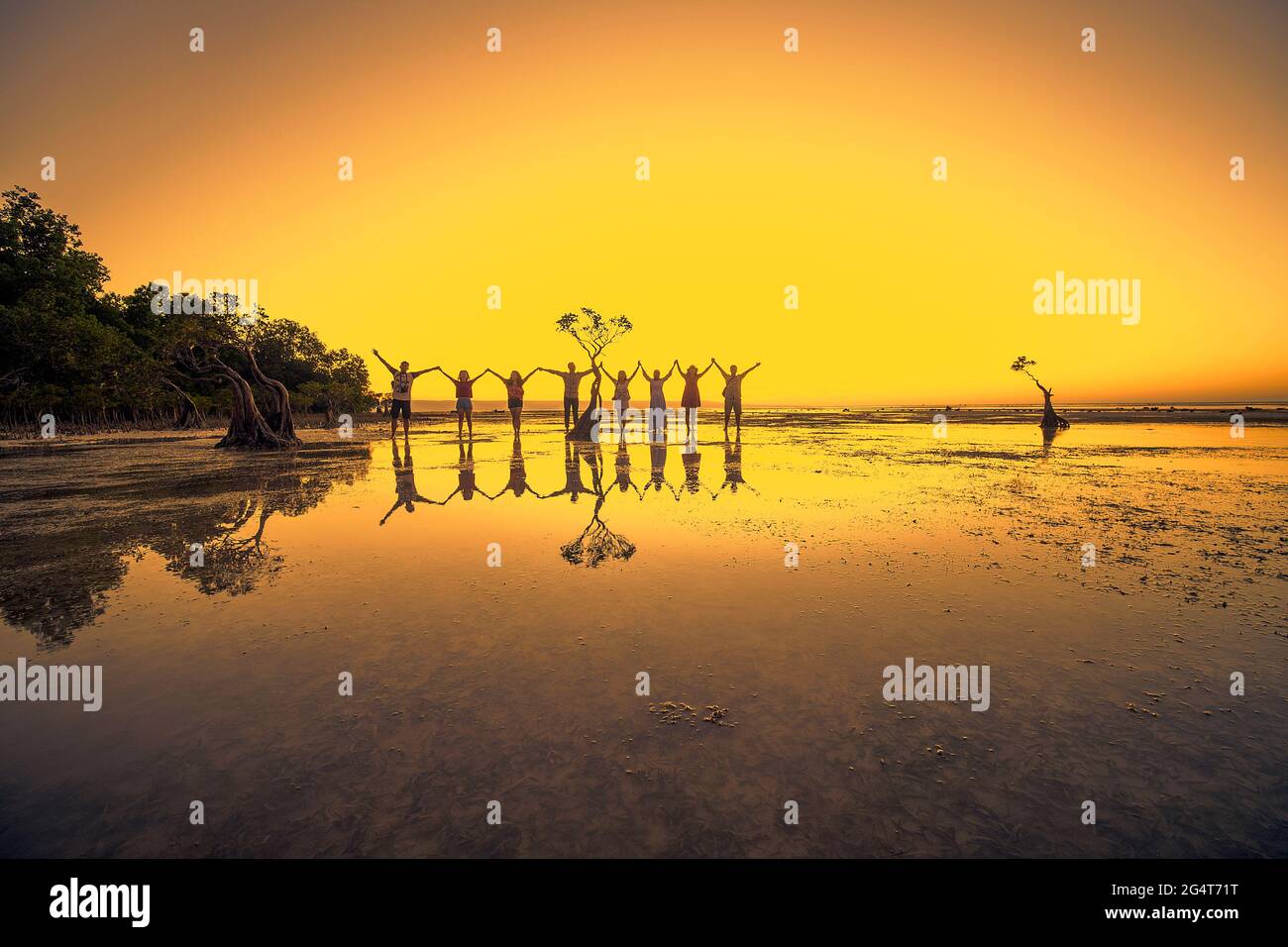 scenery at Walakiri Beach, Sumba Island, Nusa Tenggara Timur, Indonesia ...