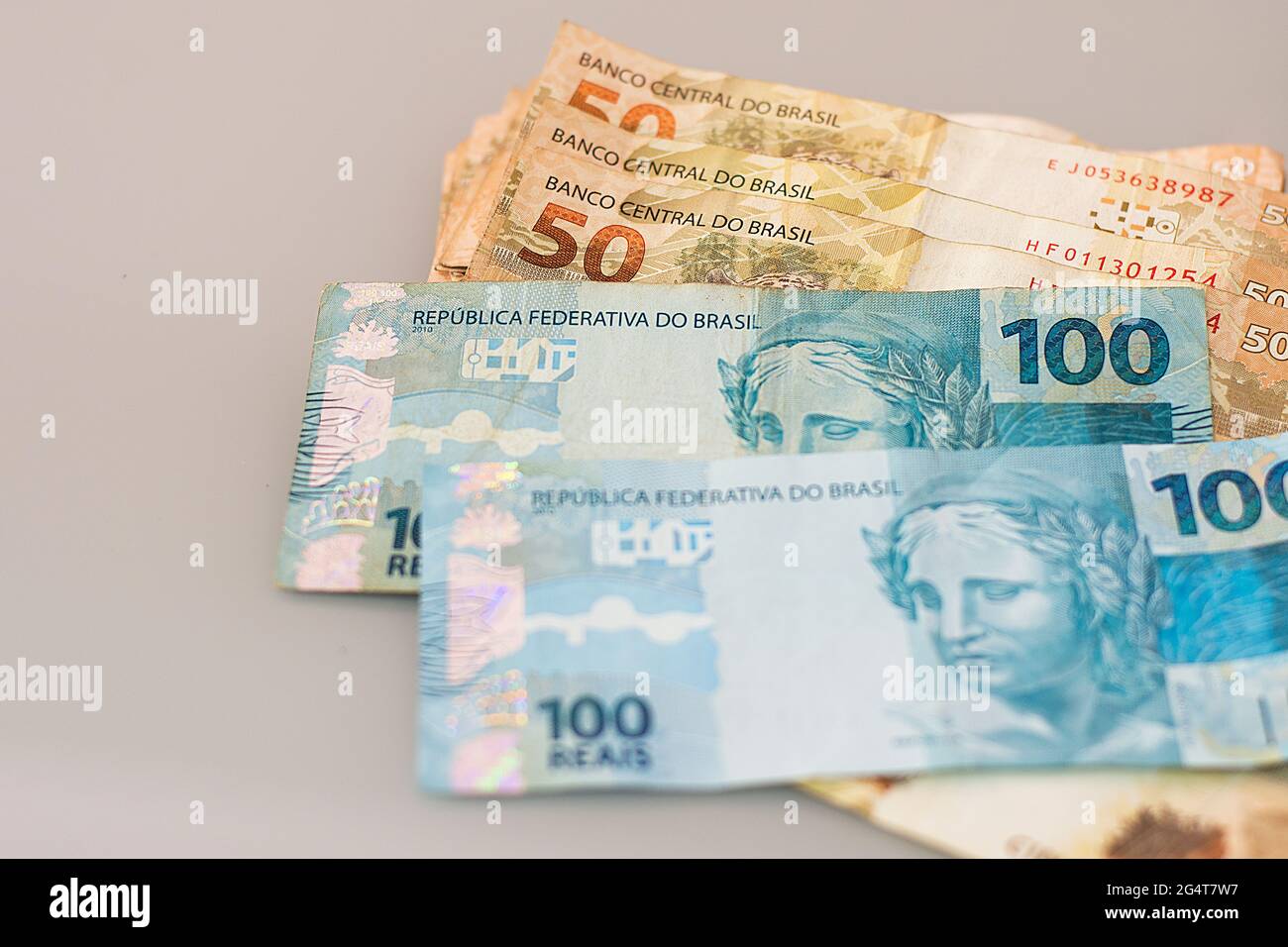 Photographic composition with Real - Brazilian Money Stock Photo - Alamy