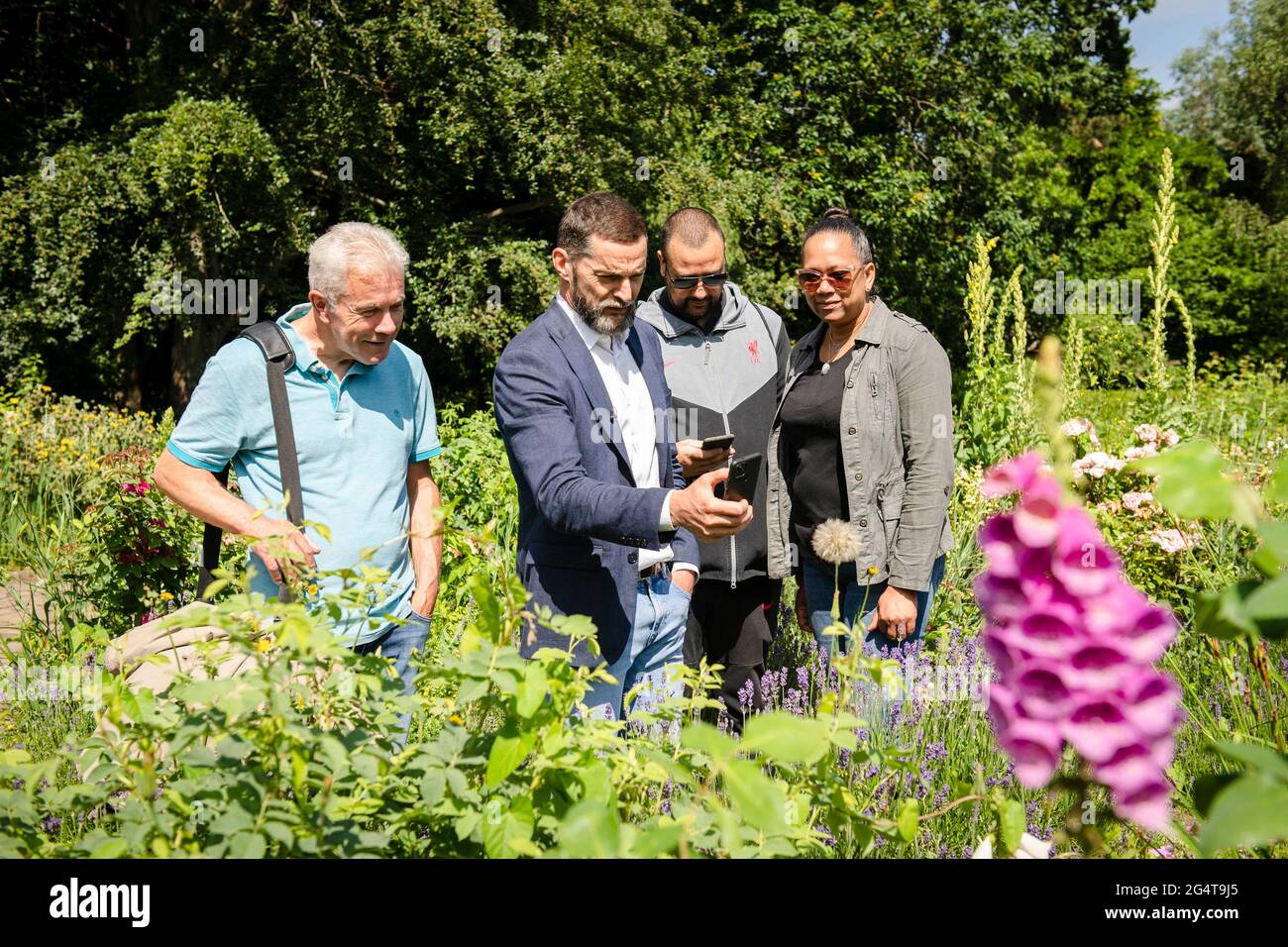 EDITORIAL USE ONLY Fred Sirieix hosts a walking tour through Peckham ...