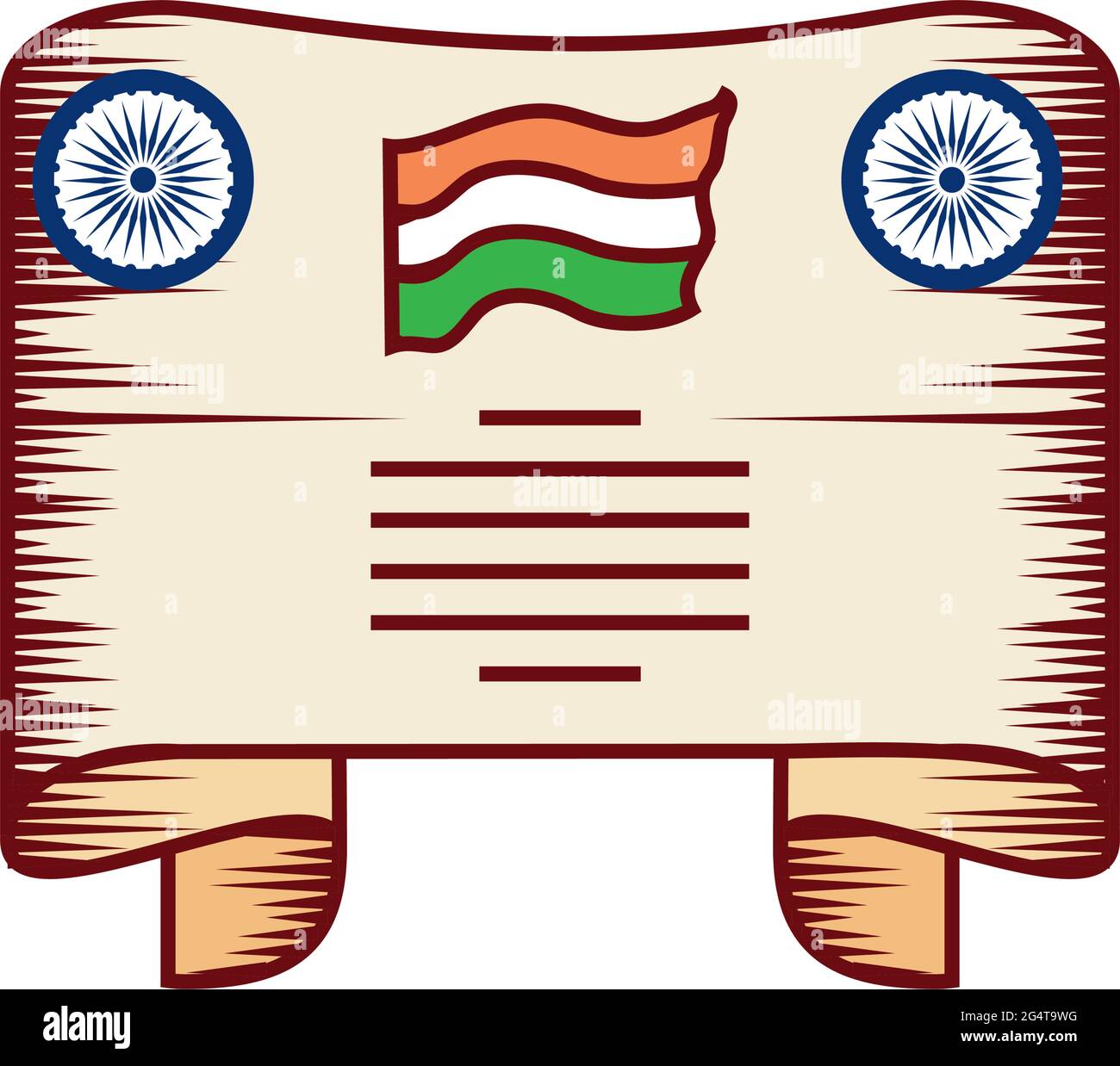 India ancient scroll hi-res stock photography and images - Alamy