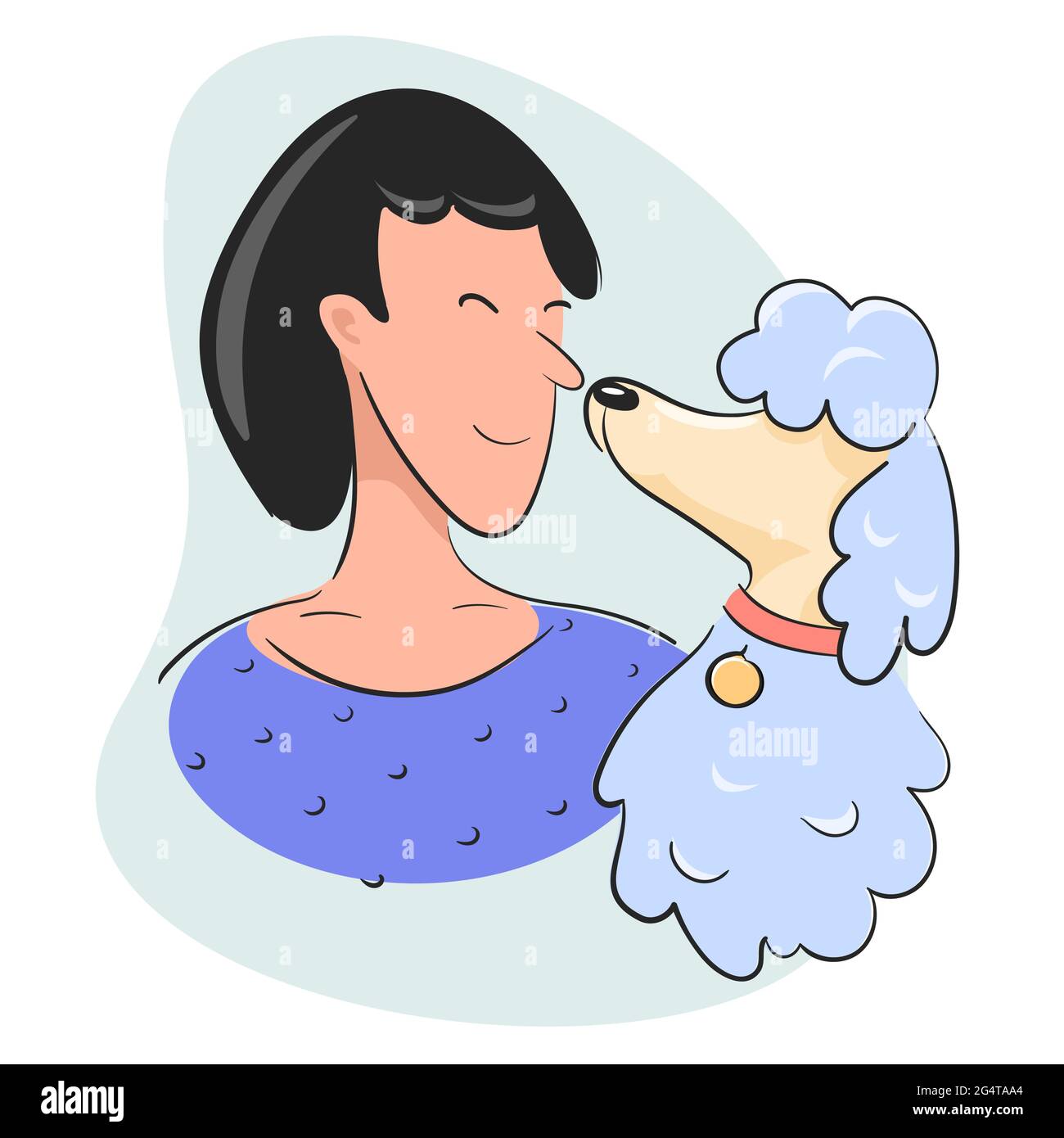 Man hugs girl Stock Vector Images - Alamy