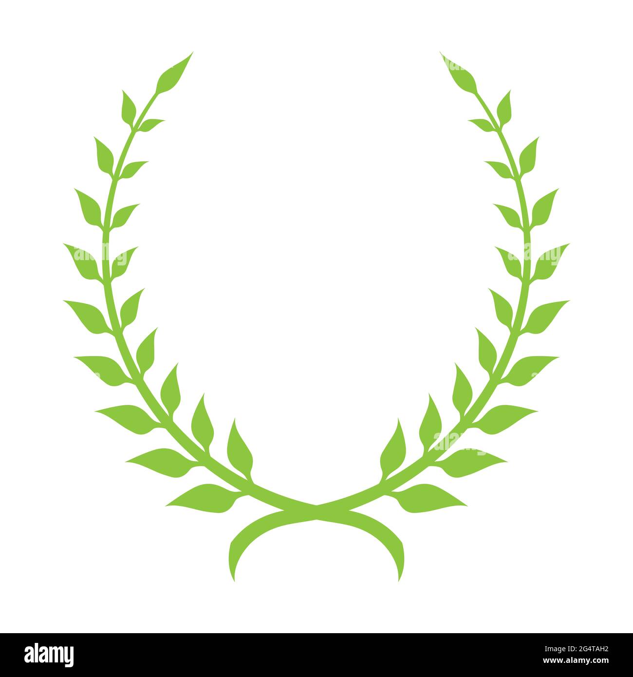 Olympic laurel wreath Cut Out Stock Images & Pictures - Alamy