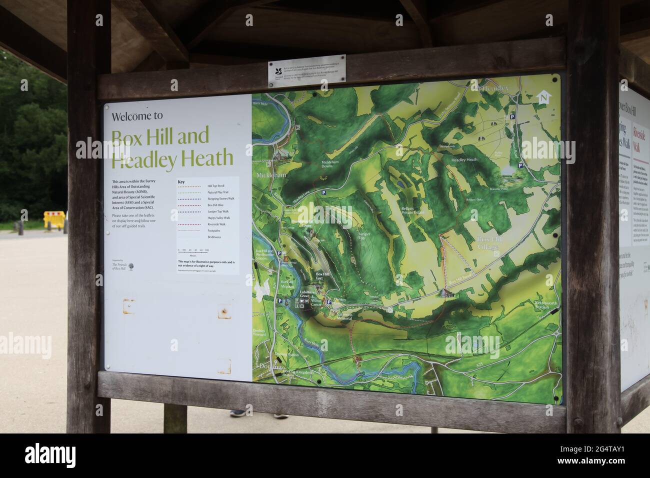 Headley heath map hi-res stock photography and images - Alamy