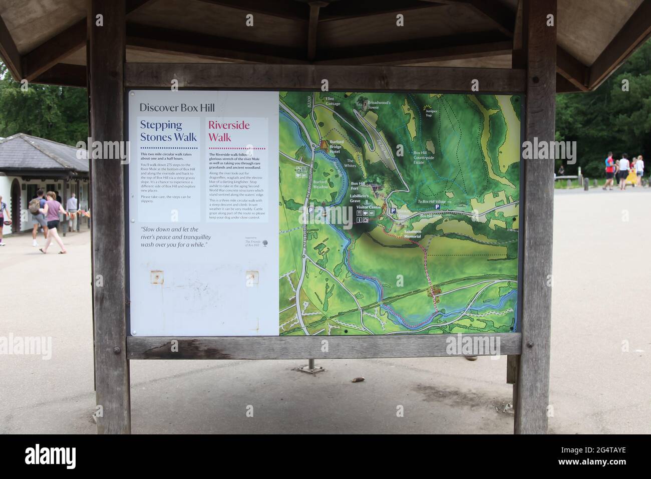 Stepping stones walk map hi-res stock photography and images - Alamy
