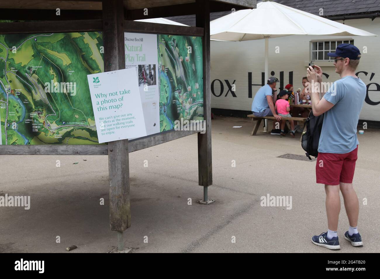 Discover box hill map hi-res stock photography and images - Alamy
