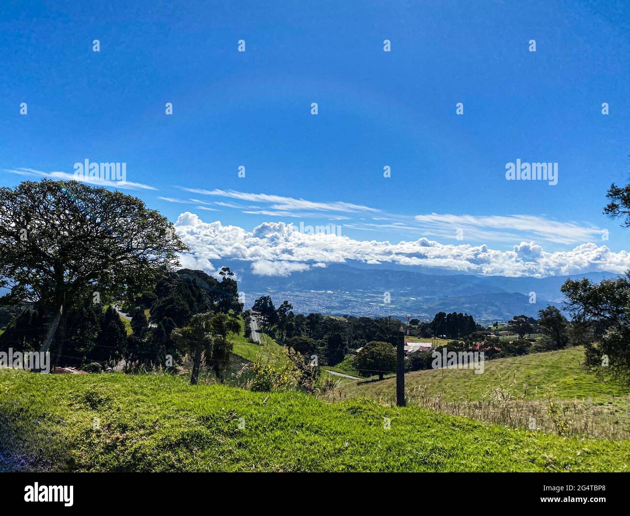 Costa Rica landscape Stock Photo - Alamy
