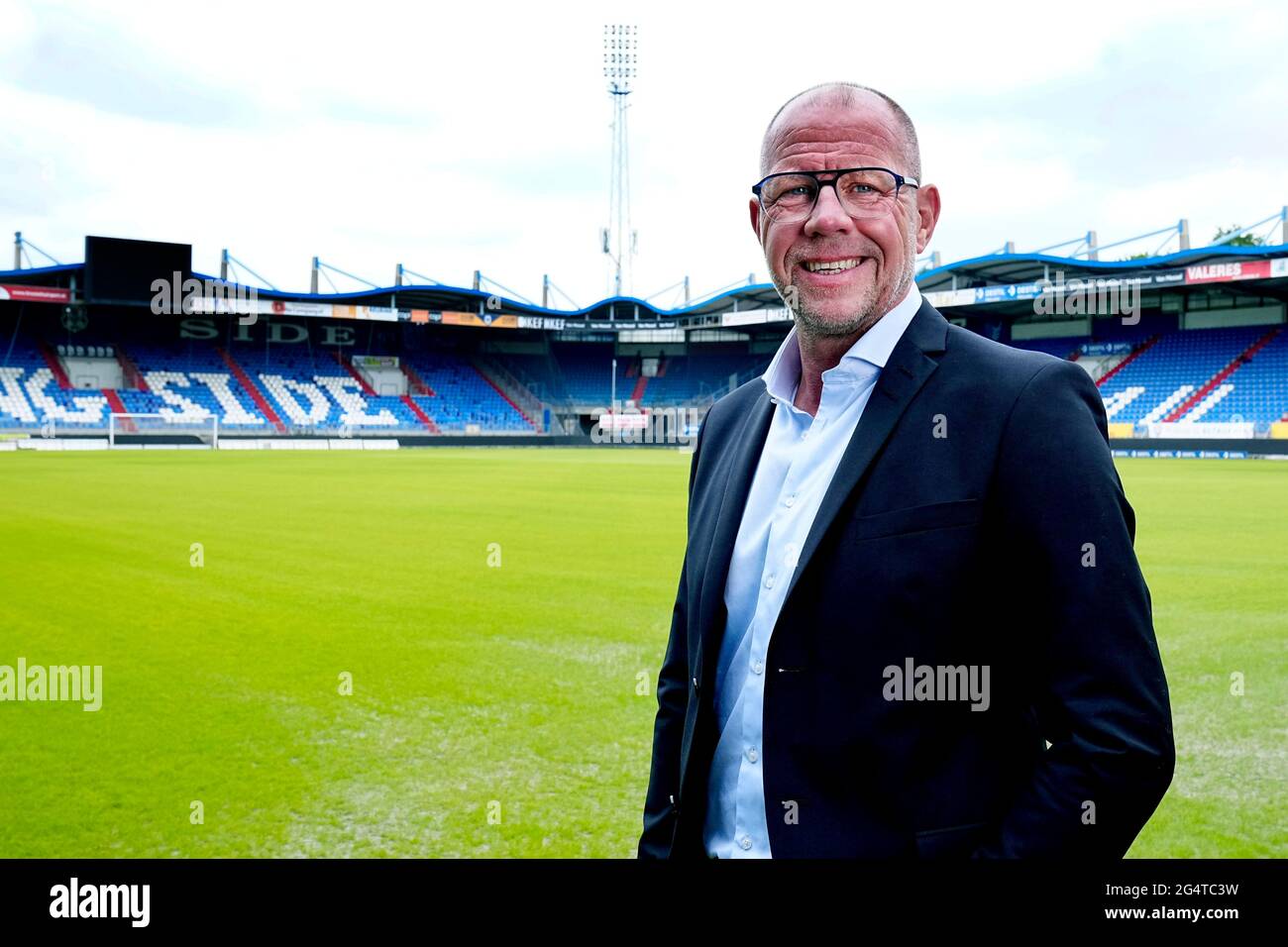 TILBURG, NETHERLANDS - JUNE 23: Fred Grim poses for a photographer ...