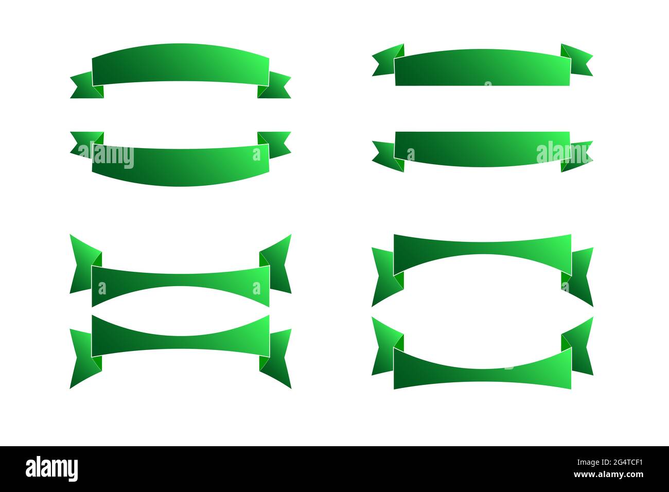 Dark green ribbon hi-res stock photography and images - Alamy