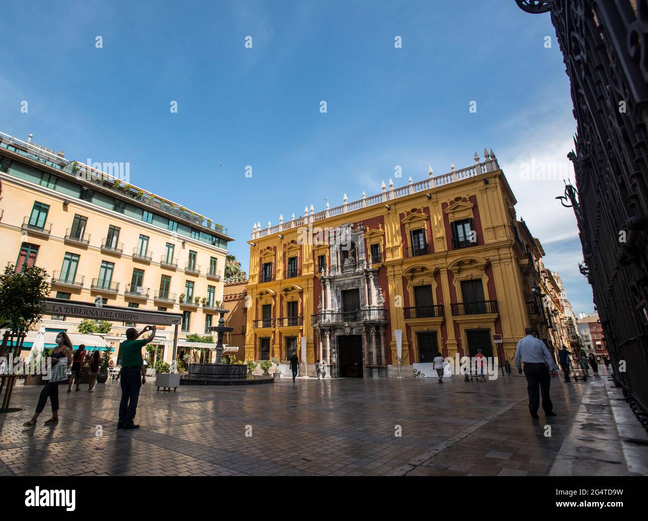 Historic main plaza malaga hi-res stock photography and images - Alamy