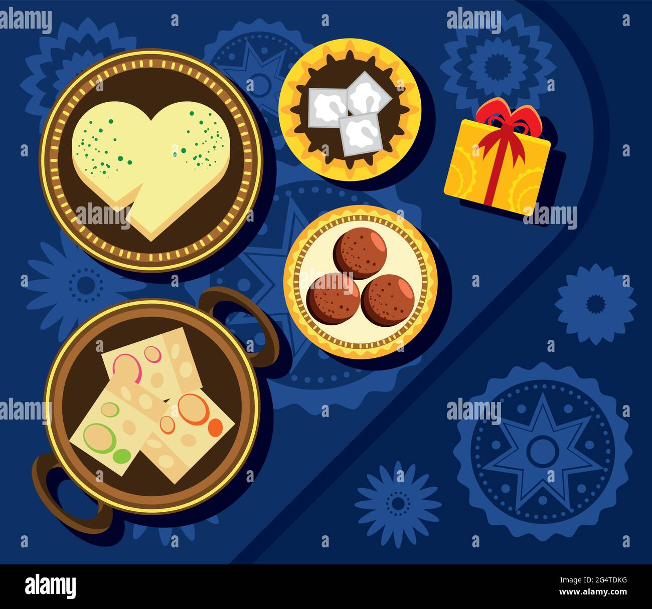 Shrimp tikka masala Stock Vector Images - Alamy