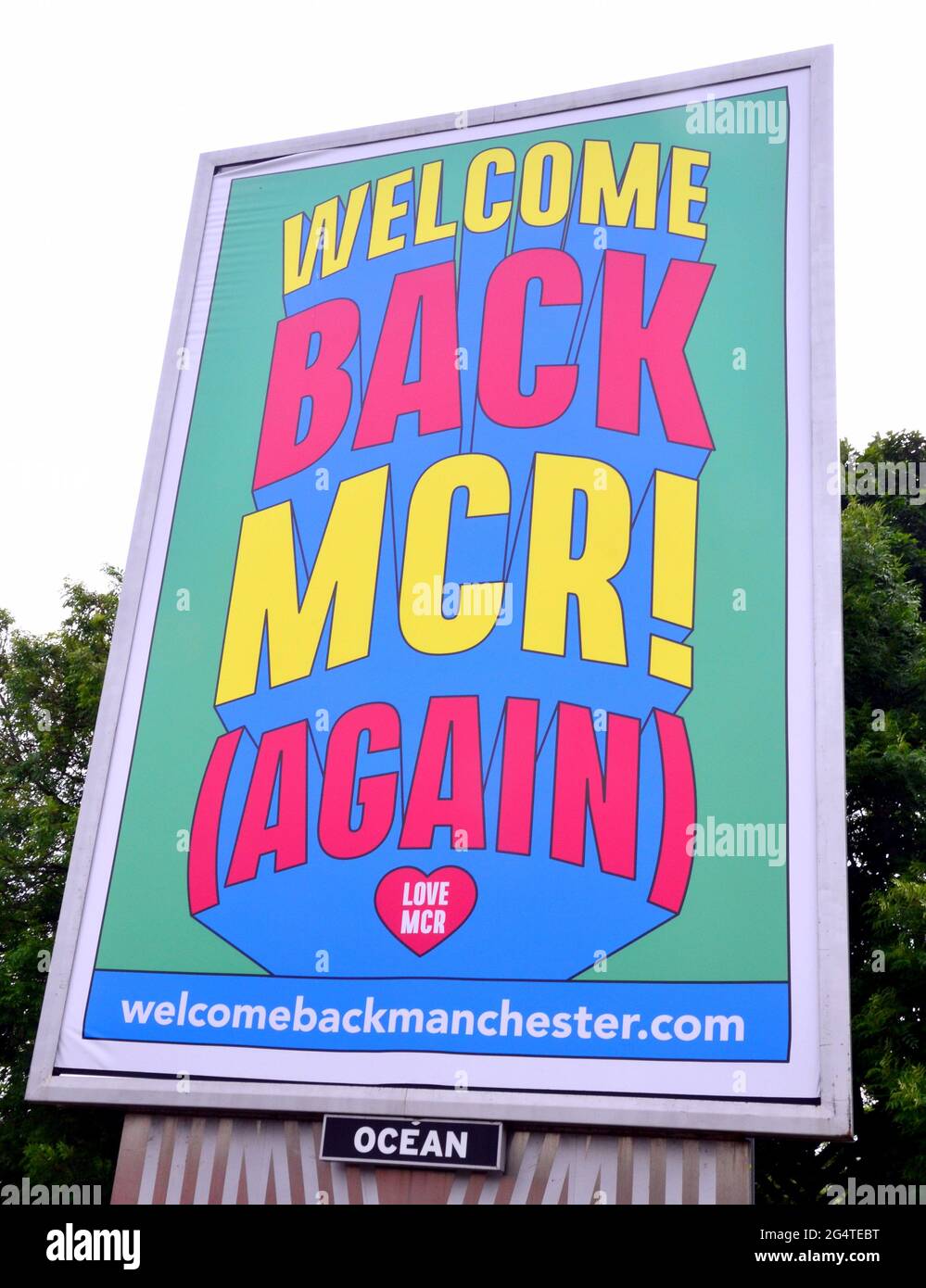 Back of a billboard hi-res stock photography and images - Alamy