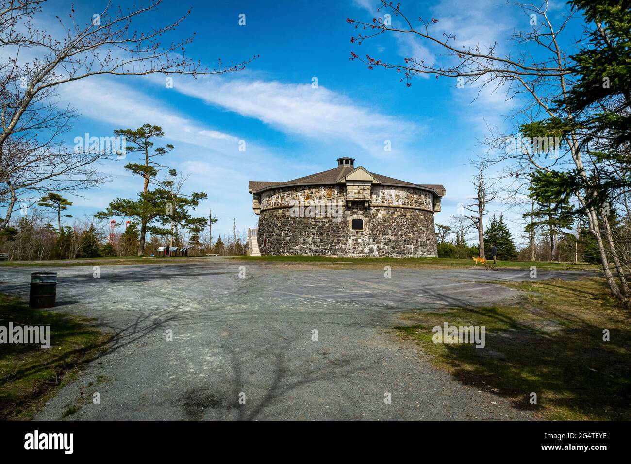 Prince of Wales Tower National Historic Site of Canada Stock Photo - Alamy