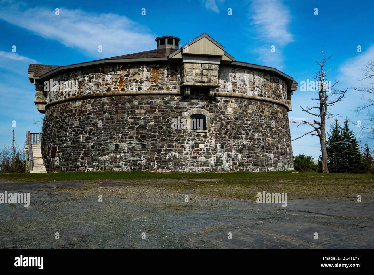 Prince of Wales Tower National Historic Site of Canada Stock Photo - Alamy