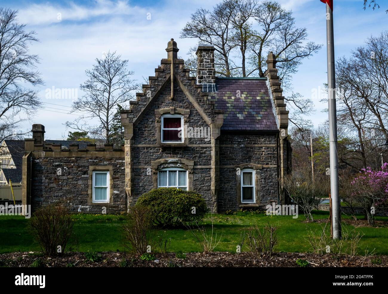 the point Pleasant Park Gatekeeper's Lodge Stock Photo - Alamy
