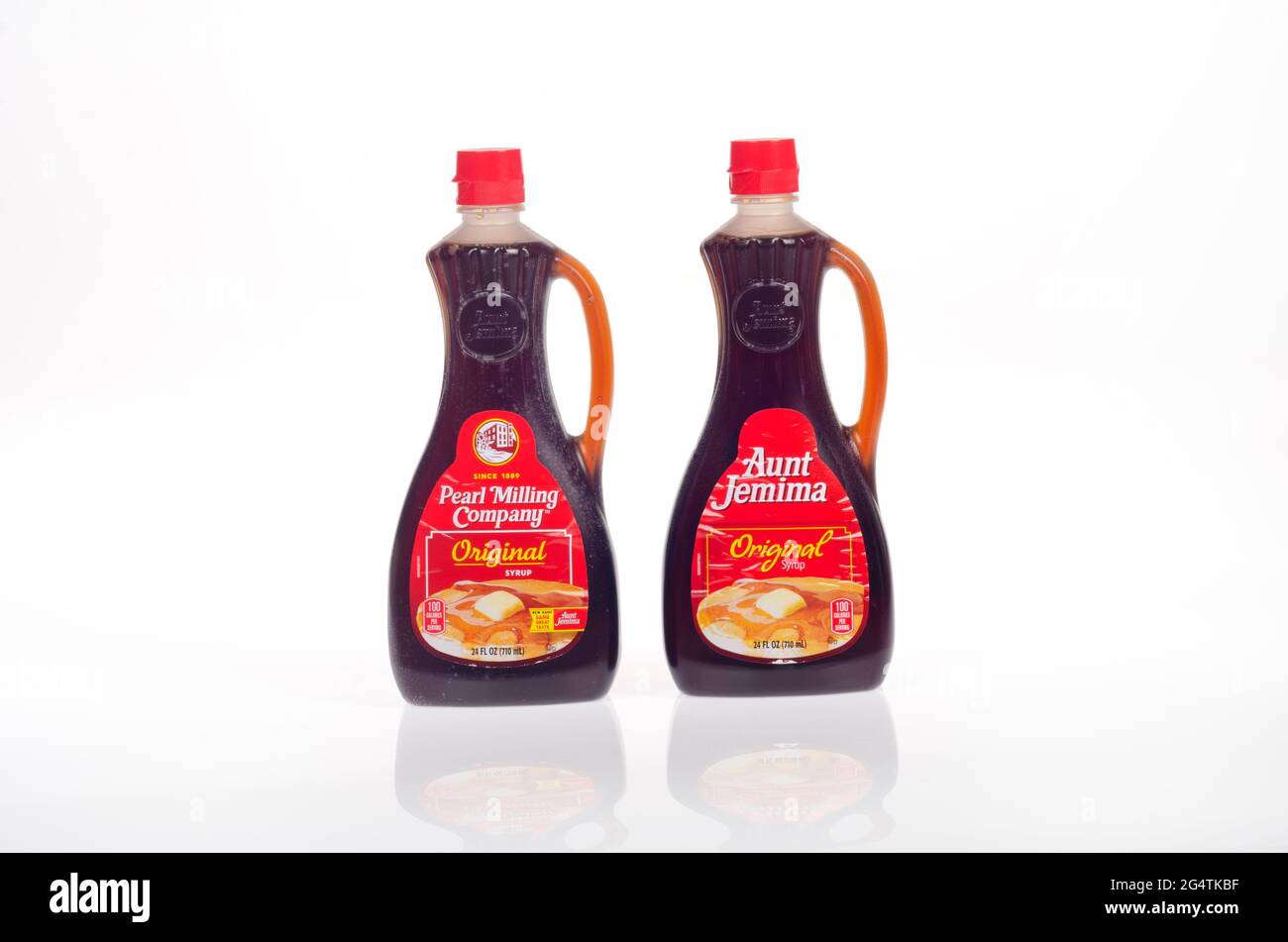 Pearl Milling, new identity for Aunt Jemima, Original Syrup Bottle with ...