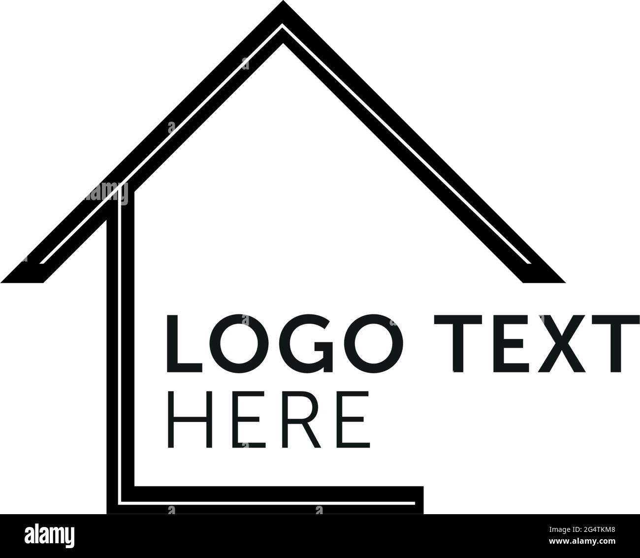 house logo with white background vector Stock Vector Image & Art - Alamy