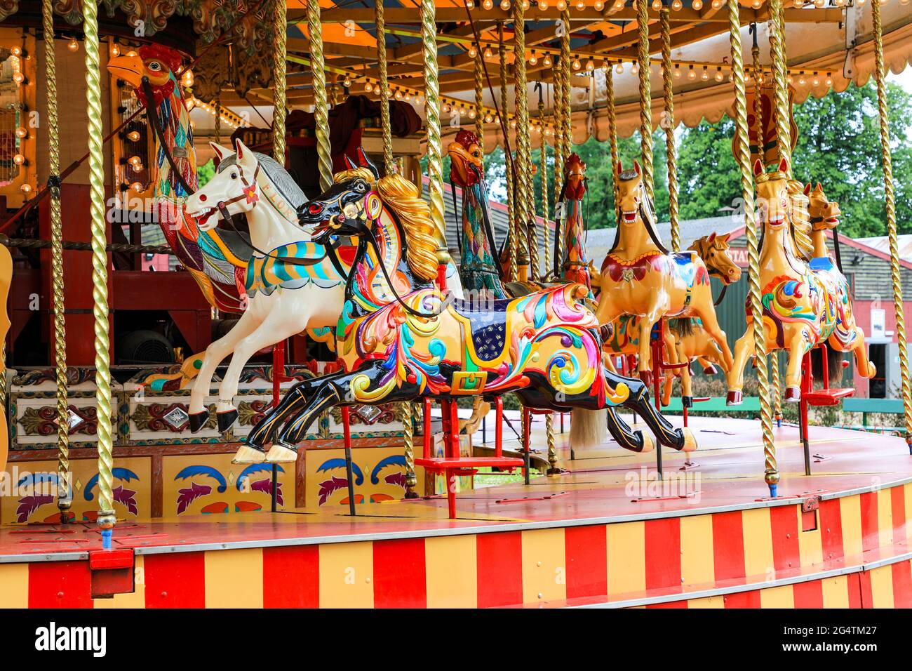 Gallopers carousel hi-res stock photography and images - Alamy