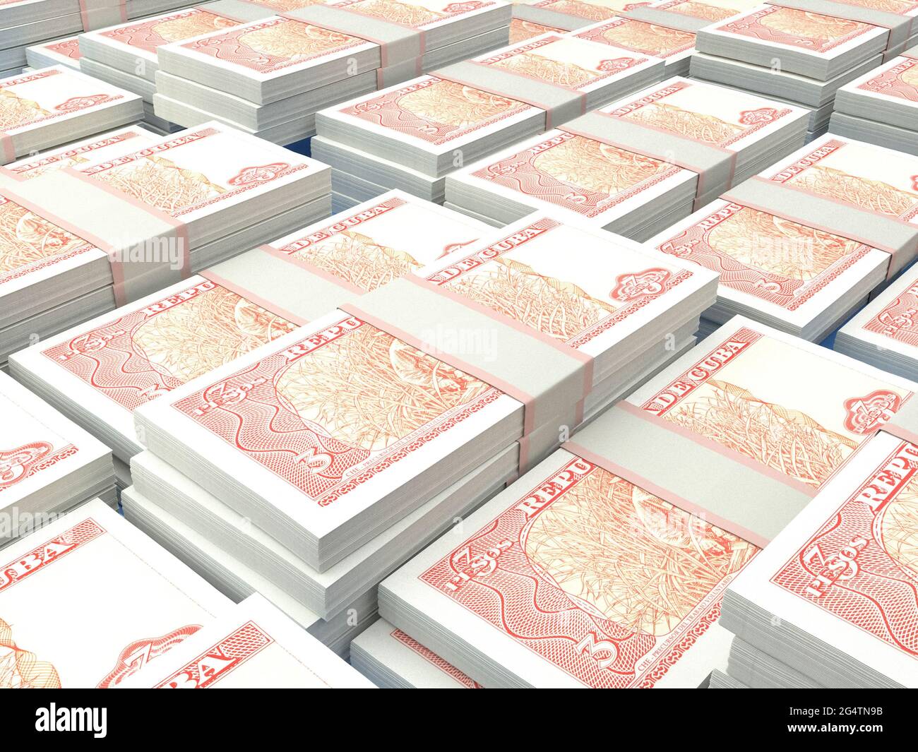 Money of Cuba. Cuban peso bills. CUP banknotes. 3 pesos. Business ...