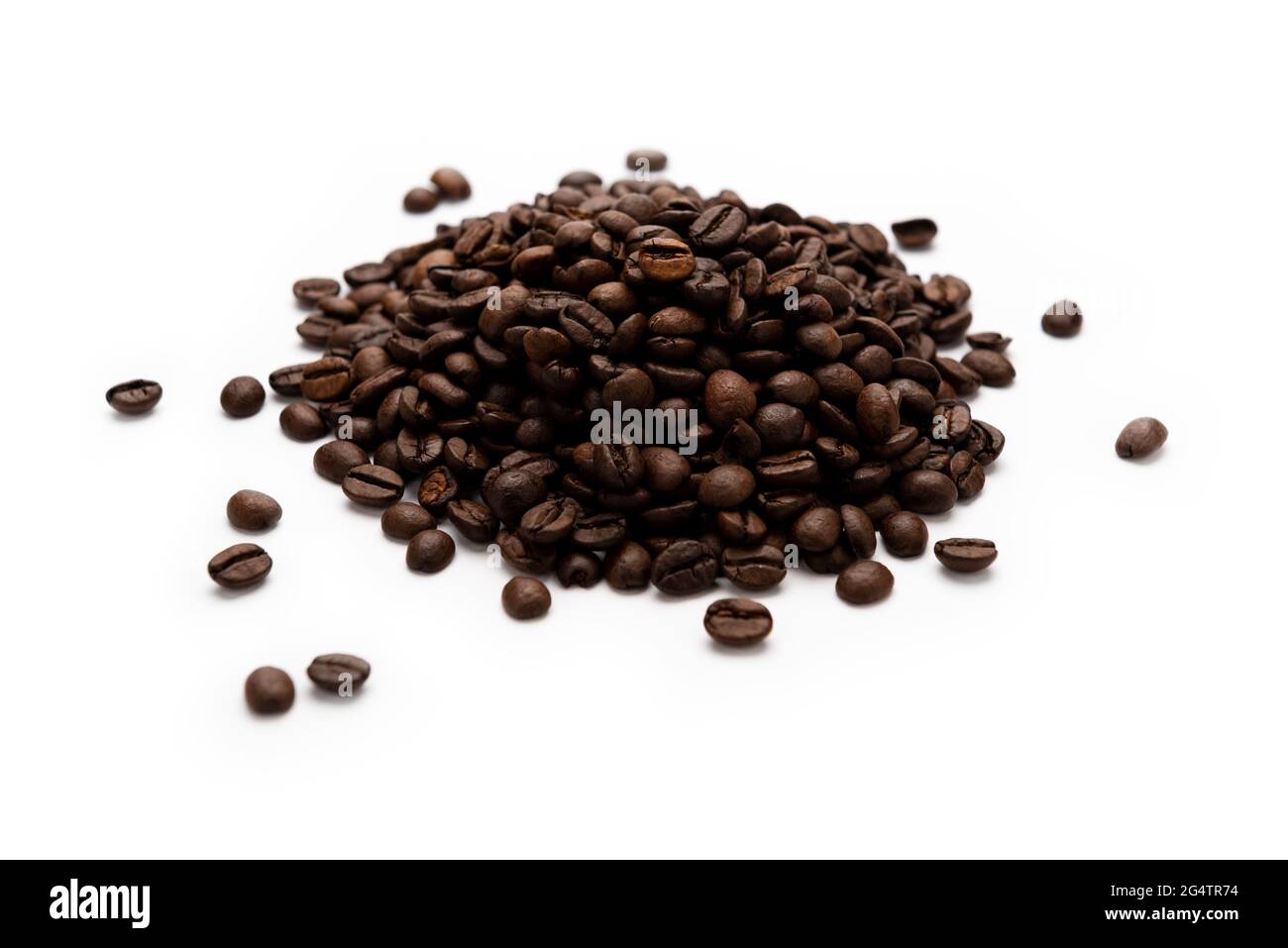 Coffee isolated on white background side view Stock Photo - Alamy