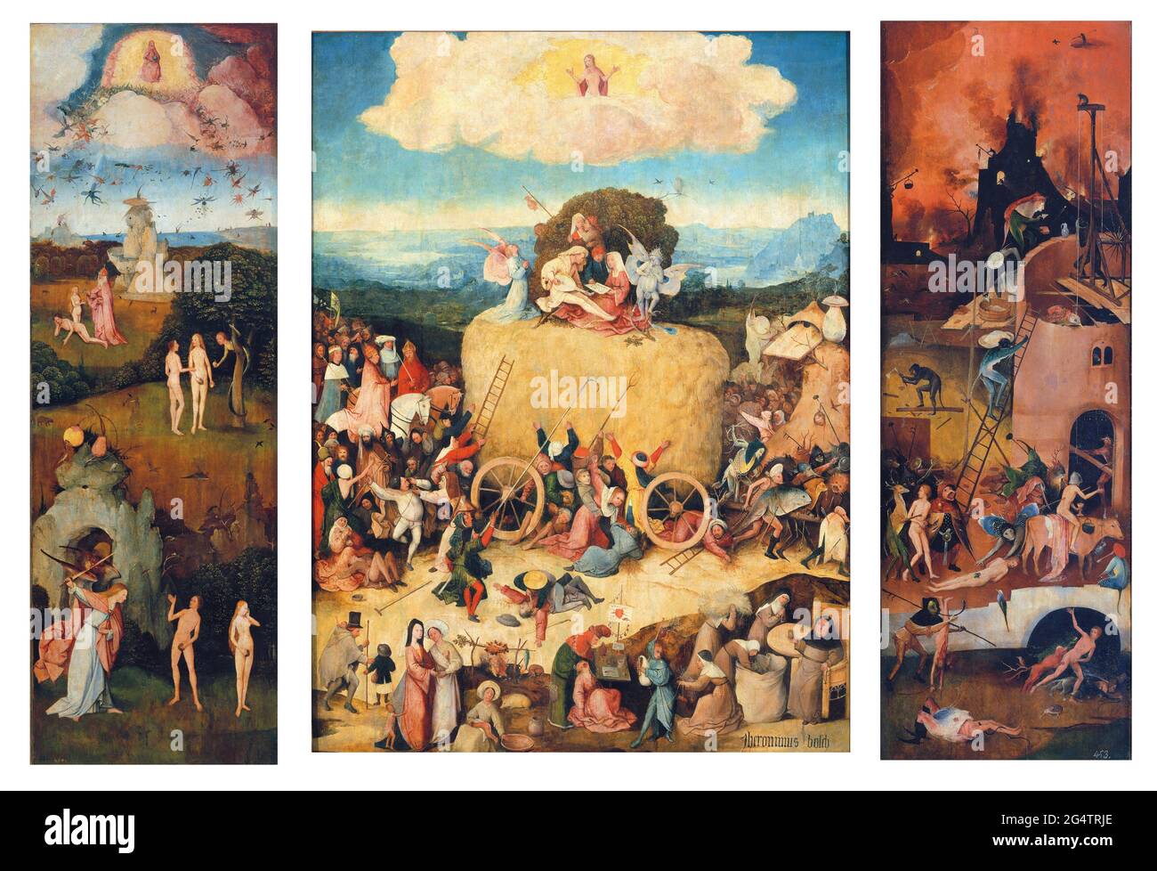 The haywaint triptych hi-res stock photography and images - Alamy