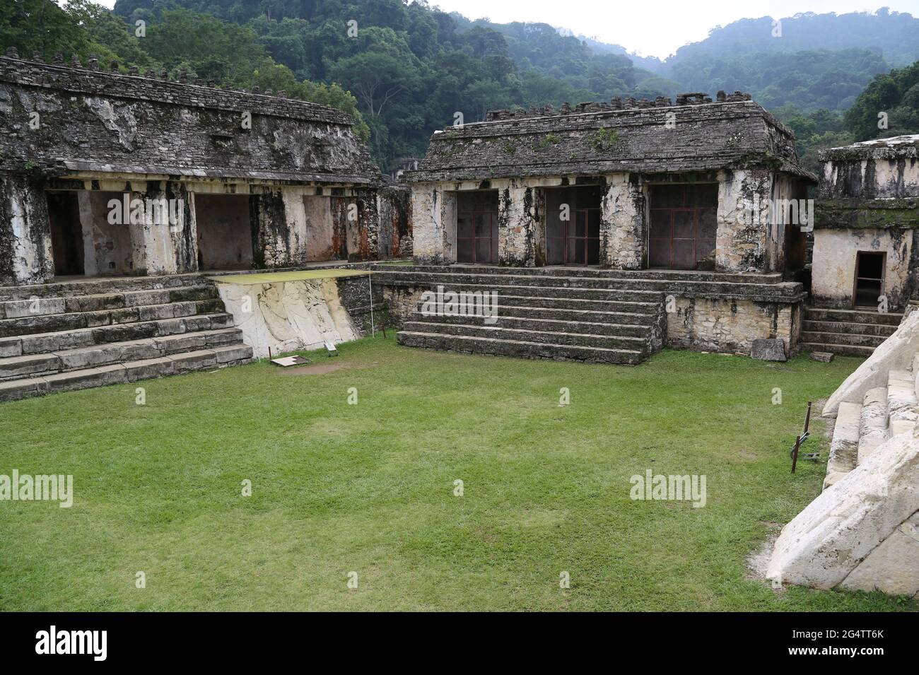 The Palace of Palenque, Mexico Stock Photo - Alamy