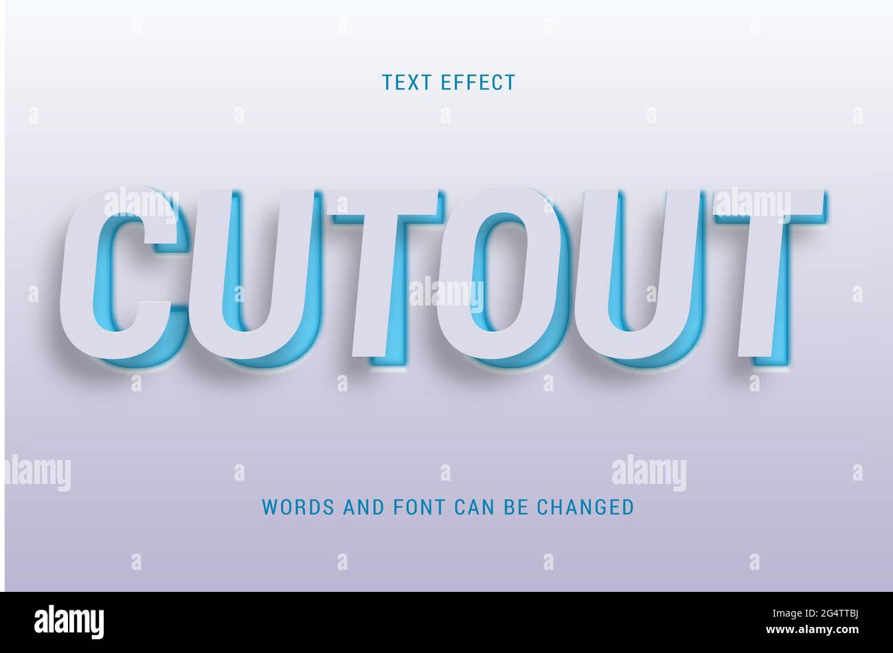 Paper cut out font letter hi-res stock photography and images - Alamy