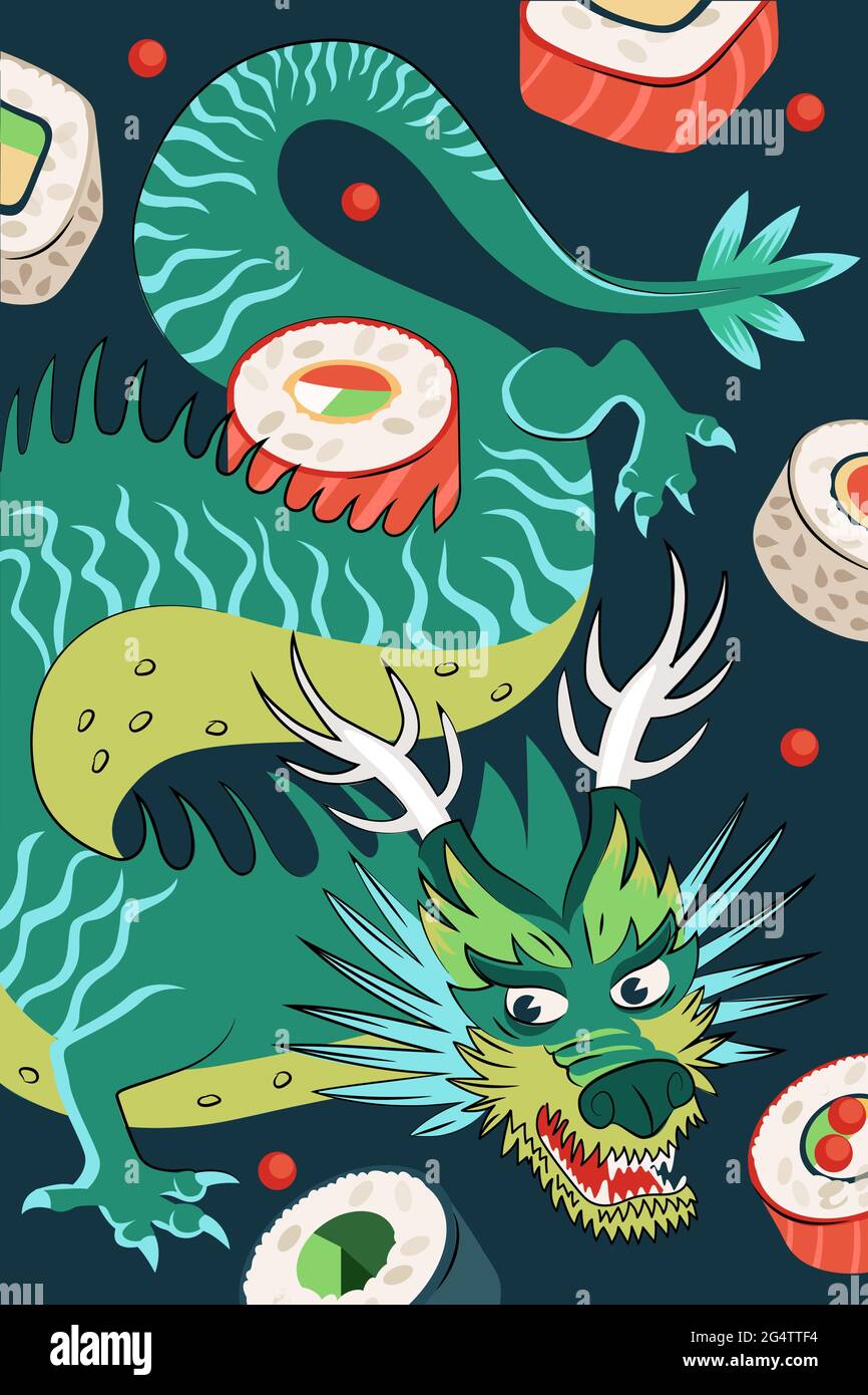 Sushi bar japan not tourist not eat Stock Vector Images - Alamy