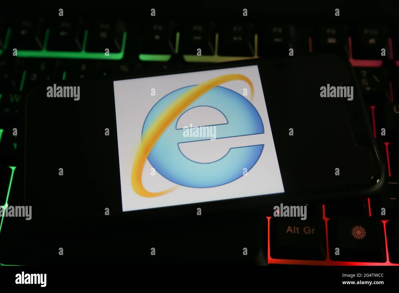 Internet explorer 9 logo hi-res stock photography and images - Alamy