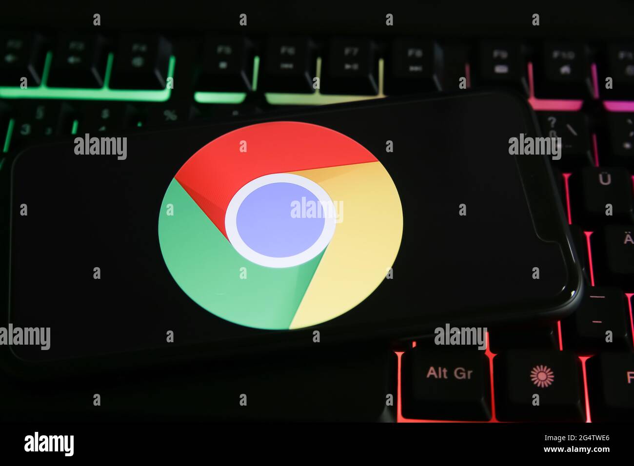 Google chrome webbrowser hi-res stock photography and images - Alamy